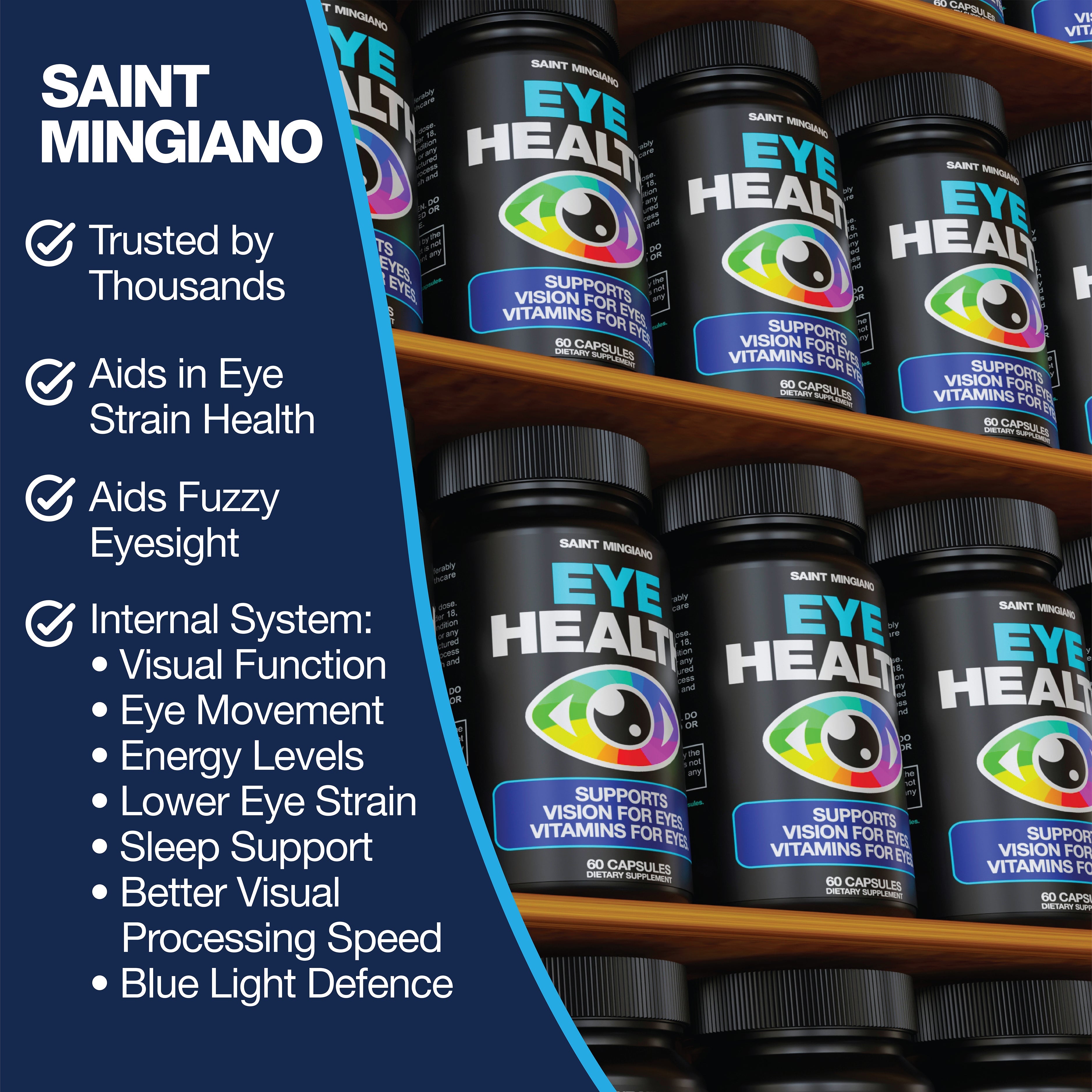 Eye Health & Vision Vitamins Supplement 60 Capsules – KAMUI USA Store