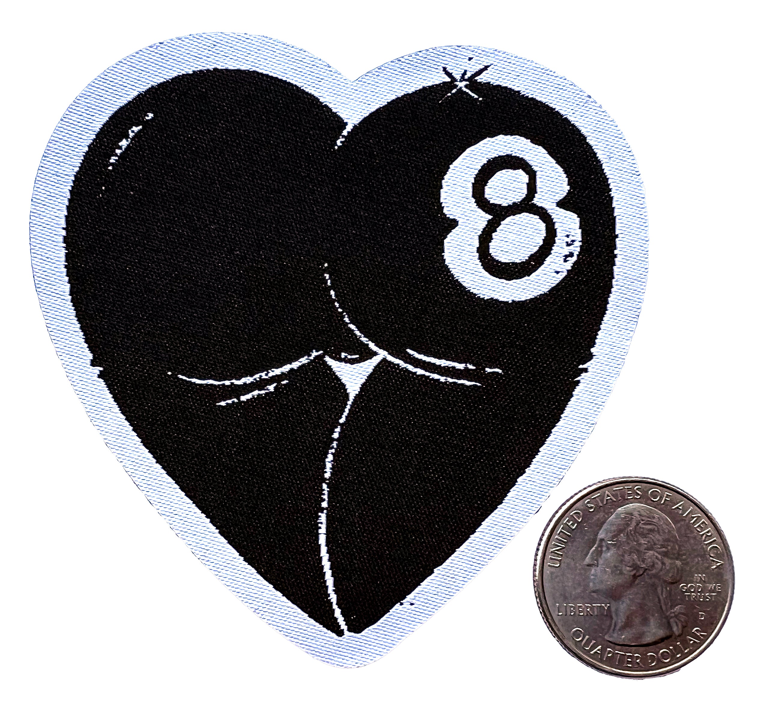 Max Gordon Original - 8 of Hearts Patch – KAMUI USA Store